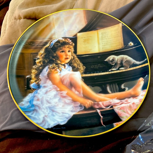 Reco | Accents | Vintage Reco Plate The Rehearsal Sandra Kuck 988 ...